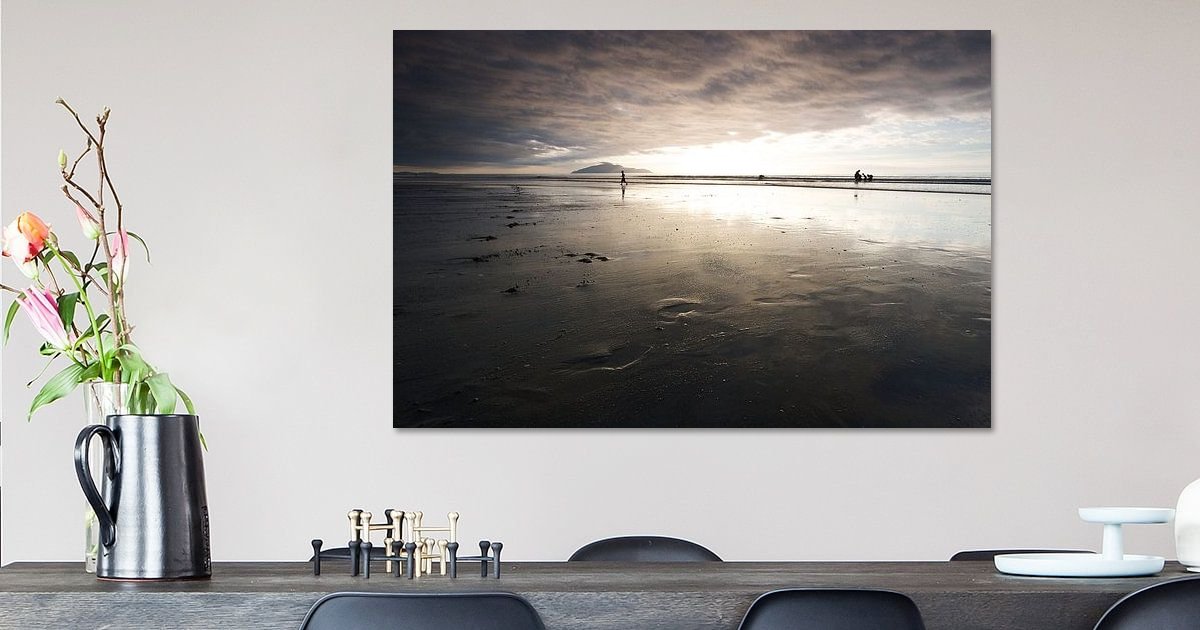 Otaki Beach (NZ) van Eddo Kloosterman op canvas, behang en meer